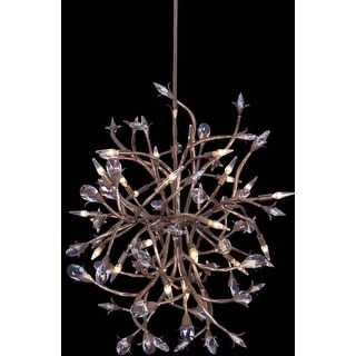 Allegri 041450-FR001 Fiore 16 Light 34" Wide Crystal Abstract - Bed Bath & Beyond - 42624336